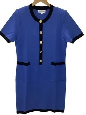 Yves Saint Laurent | Dresses | Saint Laurent Dress L Blue | Poshmark